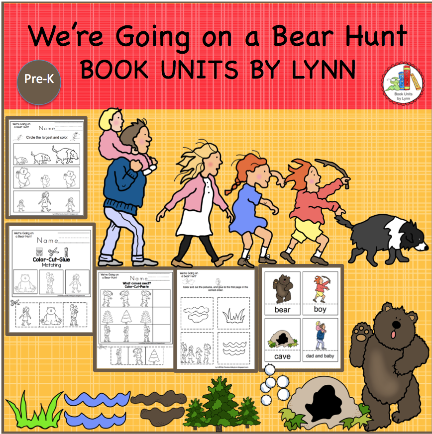 WE'RE GOING ON A BEAR HUNT ~ Book Units by Lynn