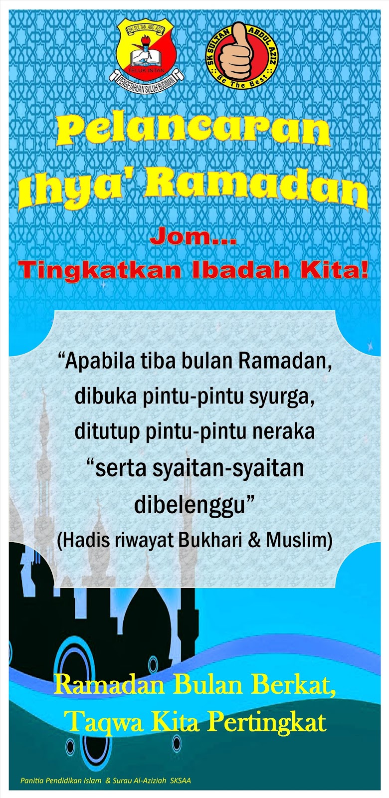 surau al aziziah: PELANCARAN IHYA RAMADAN 2017