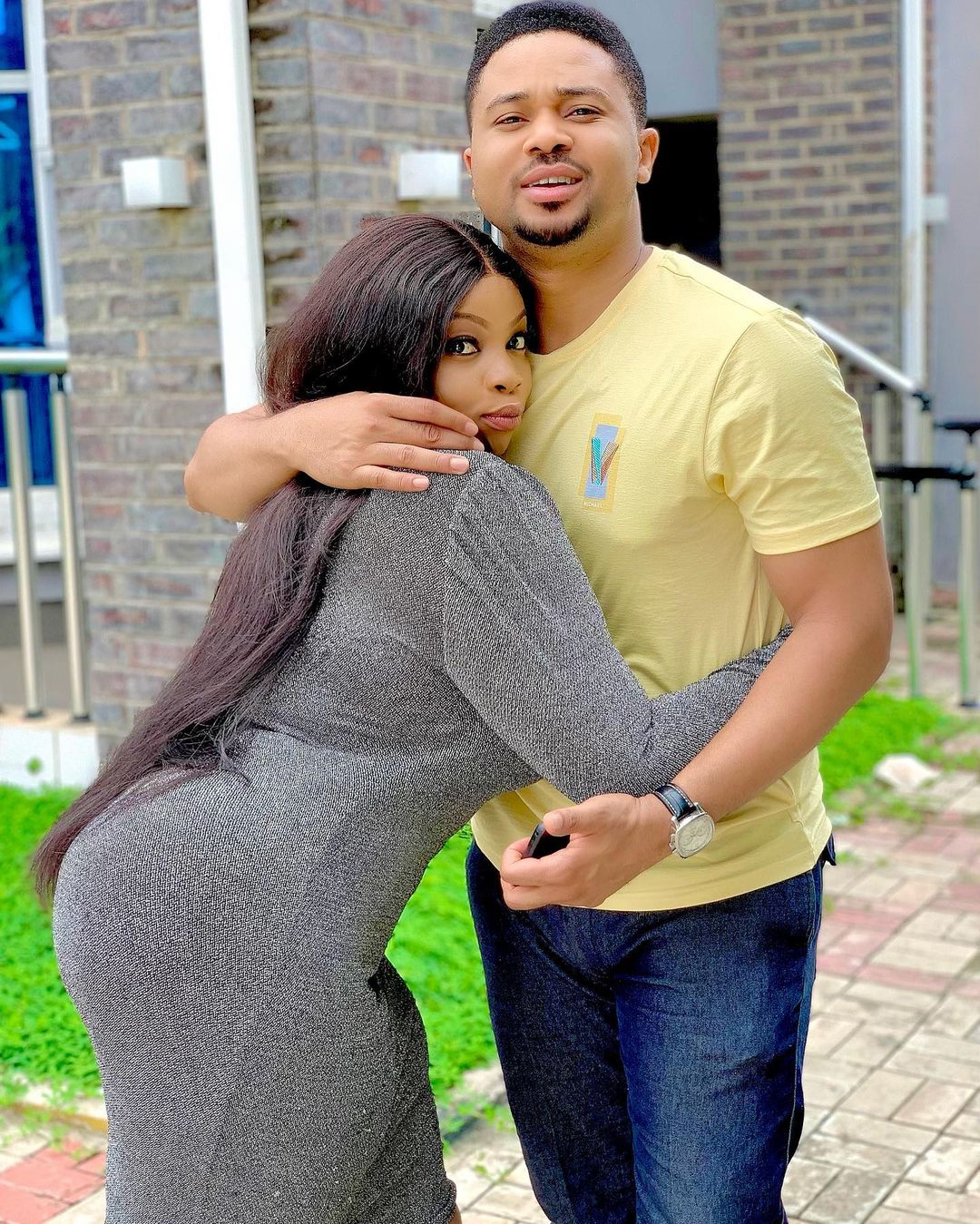 Picture of Georgina Ibeh and Mike Godso n