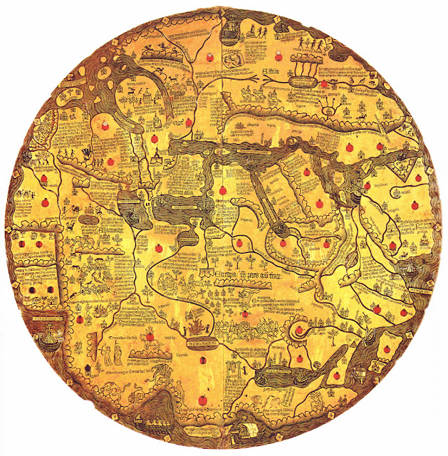 HSG: Mapas en la Edad Media