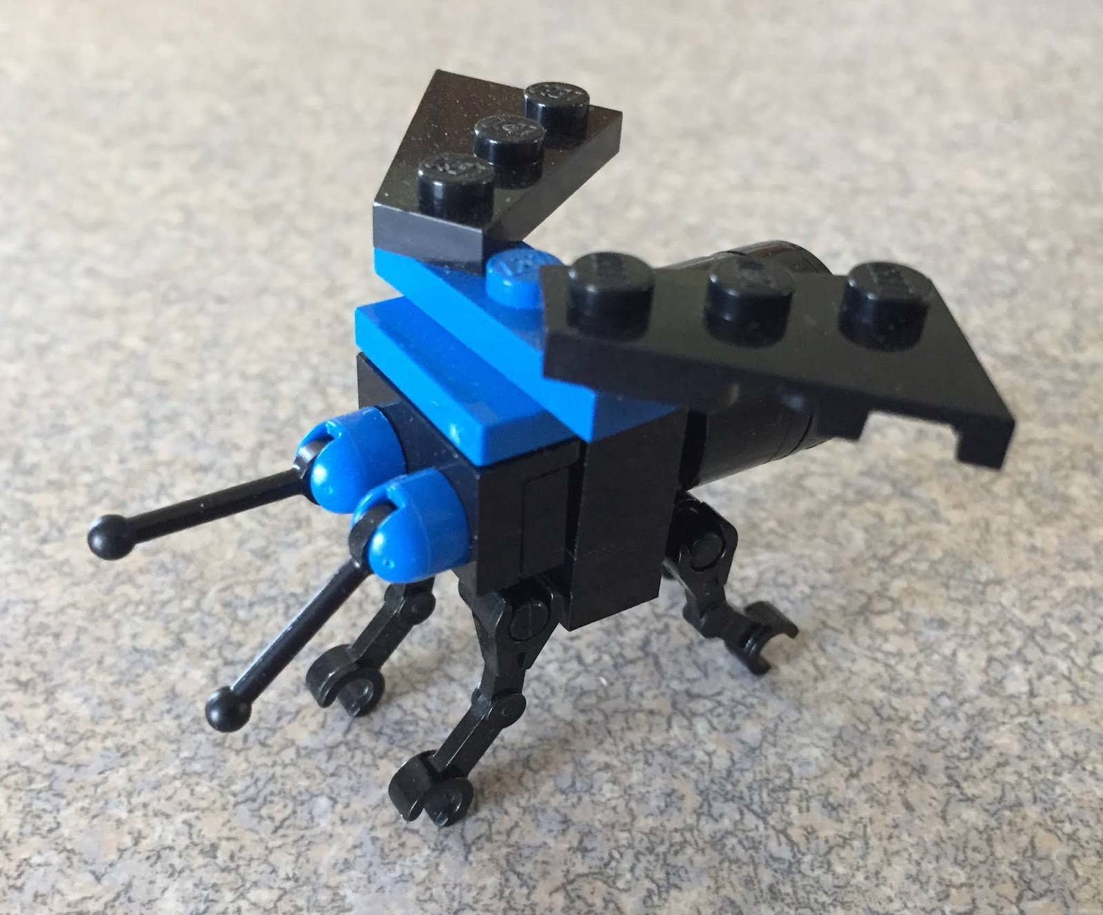 Utah Bricks: Fly: Blue and Black