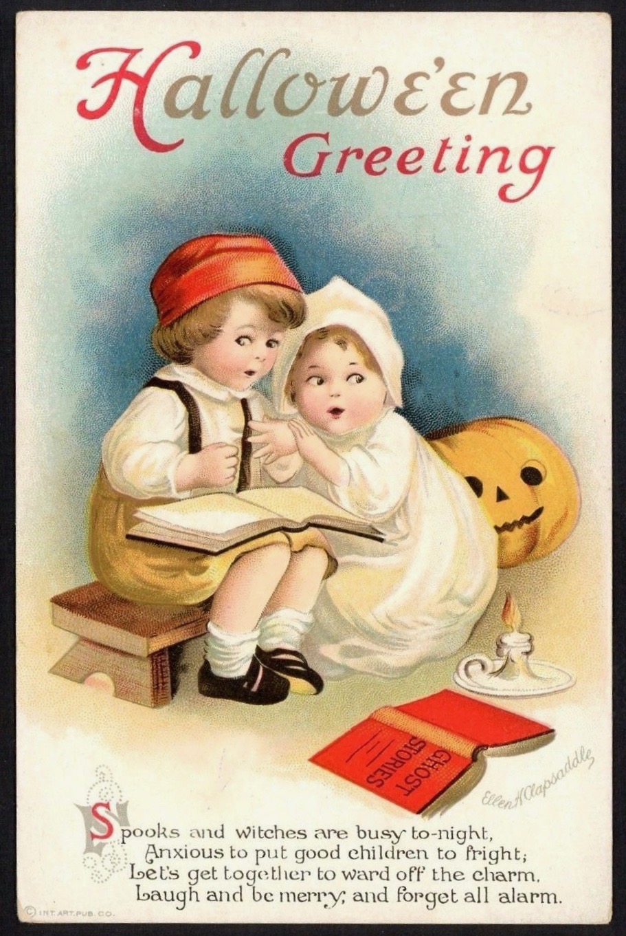 Halloween Postcards : Clapsaddle