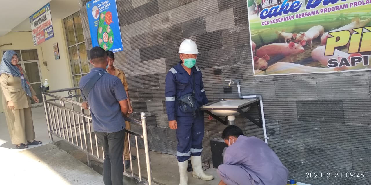 PT. CPJF Mandor Bantu Sarana Pencegahan Covid-19 | SUARABORNEO.ID