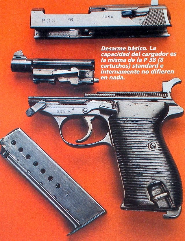 Pistola Walther P-38 de cañón recortado | Armas de Fuego