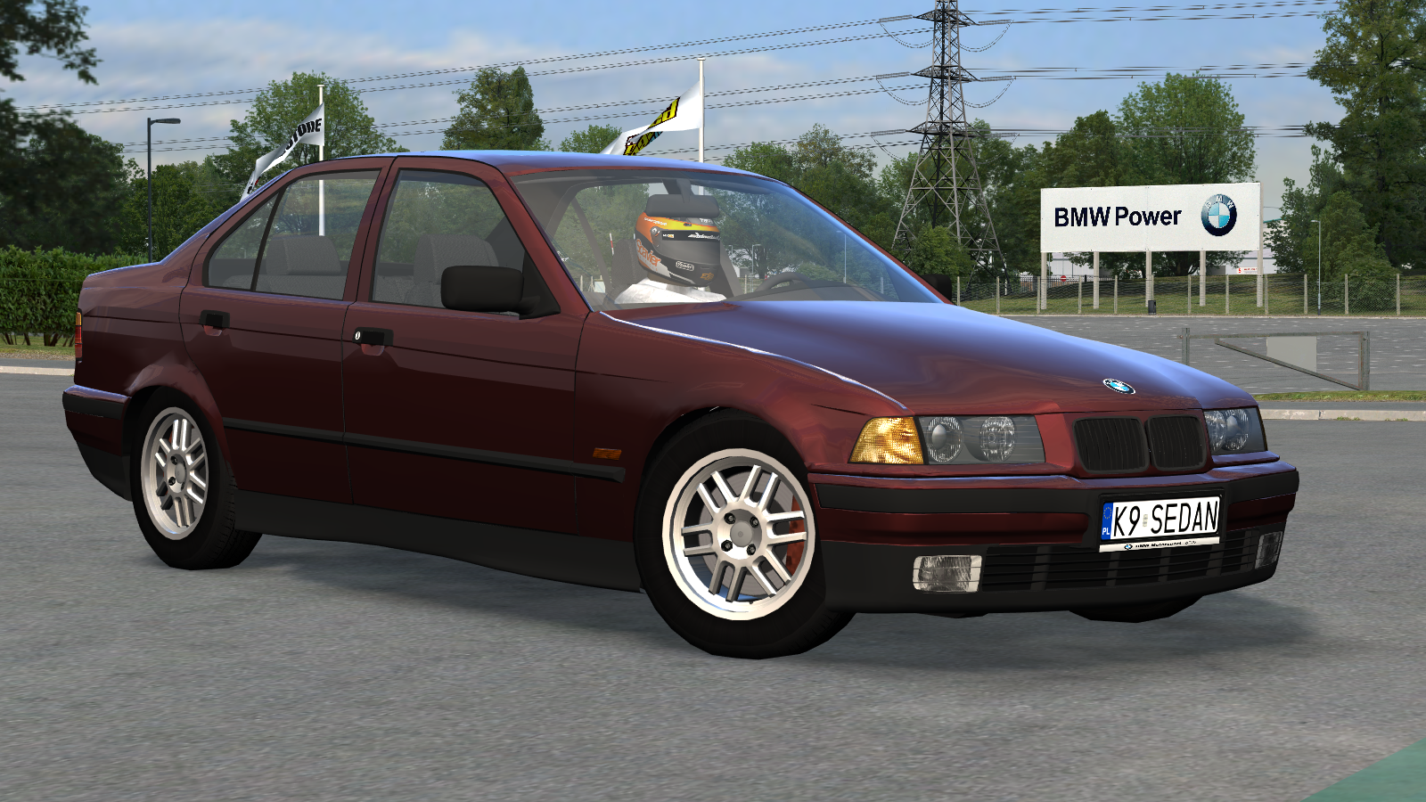 BMW E36 SEDAN v2 - STOCK & DRIFT VOB's - XR - LHD
