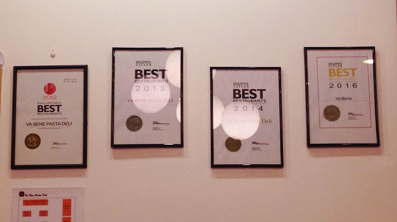 MrsMommyHolic: Va Bene Pasta Deli in BGC