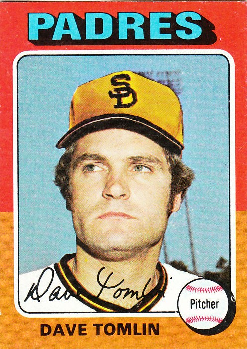 1975 Topps (it's far out, man): #578 - Dave Tomlin