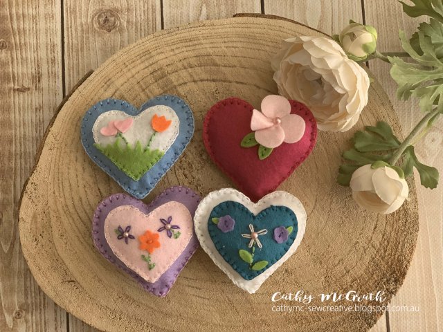 Sew Creative: 1000 hearts project for #Santa Strong