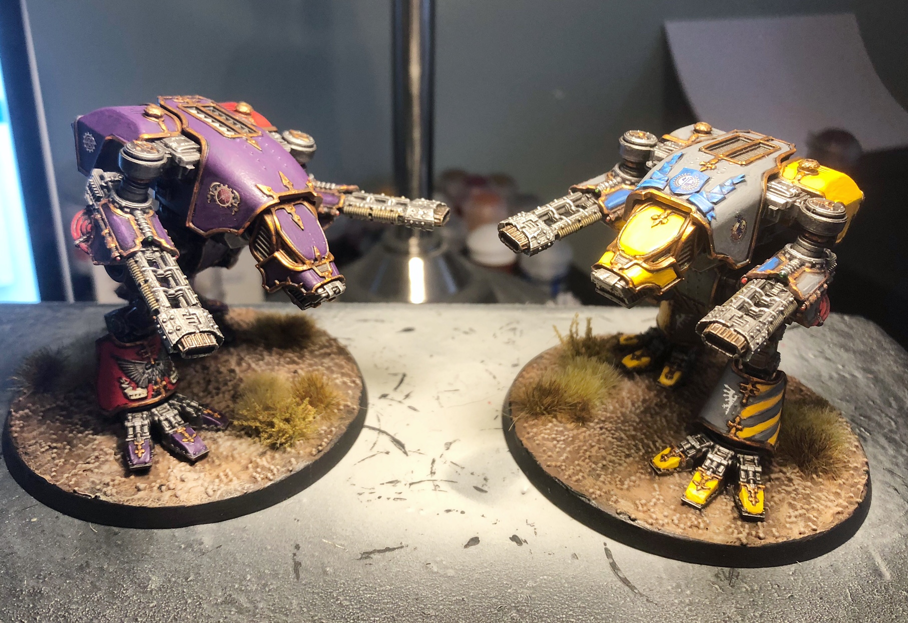 Fawcett Avenue Conscripts: Volkite Weapons for Adeptus Titanicus