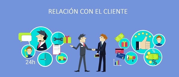 Modelo de relación cliente-negocio. - Brandency