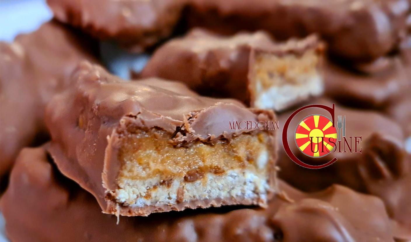 AWESOME SNICKERS/BOUNTY BARS ~ Macedonian Cuisine