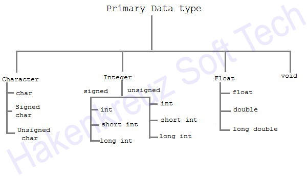Data Type In C By G Krishna Chauhan Programming Pandit