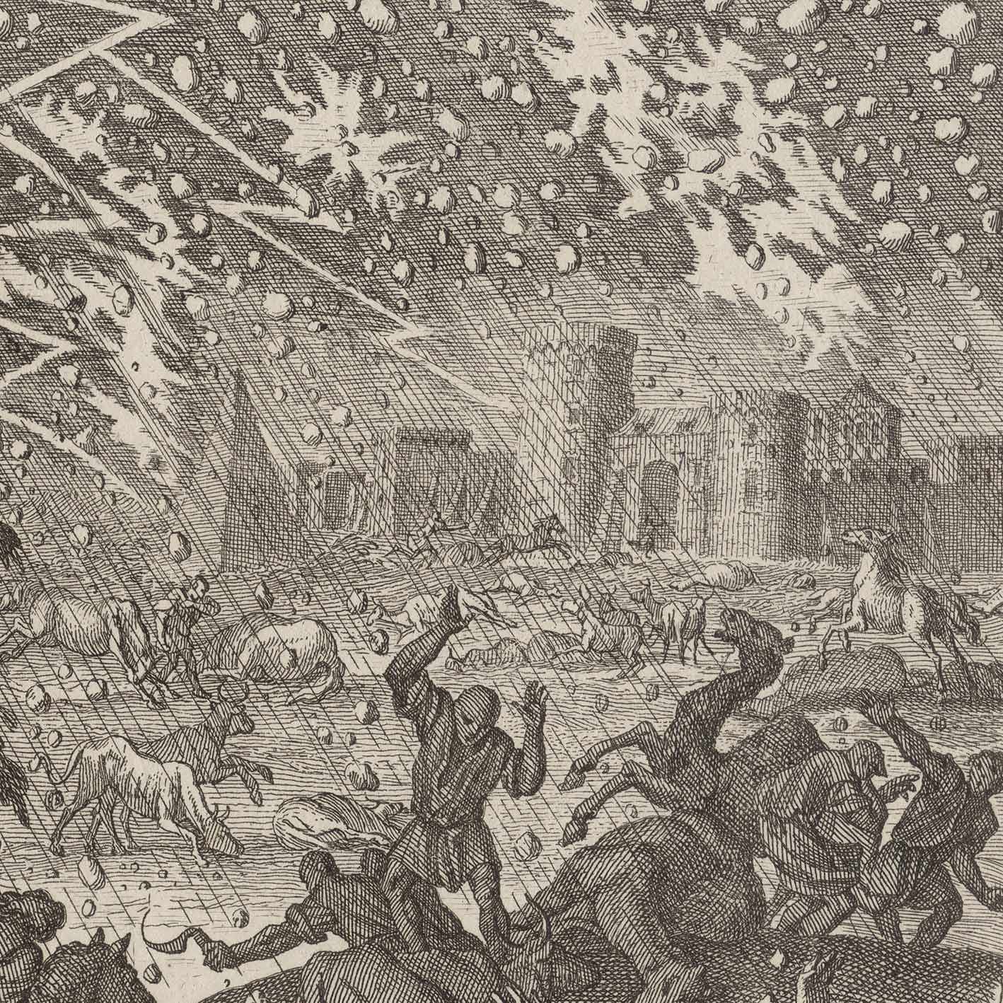 Prints and Principles: Caspar Luyken's engraving, “The Plague of Hail ...