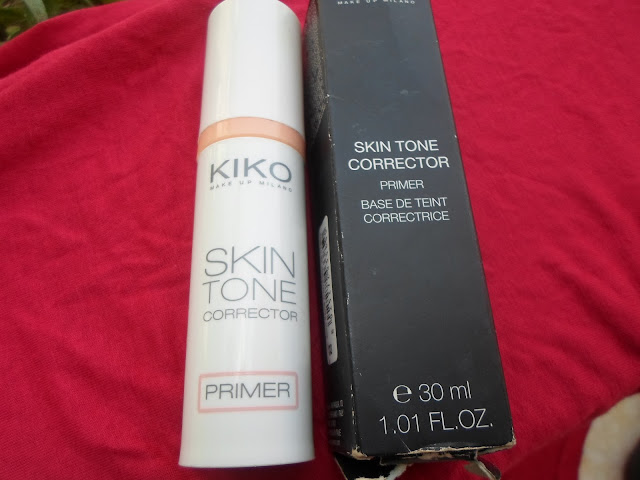 primers: Kiko skin tone corrector in peach: a review