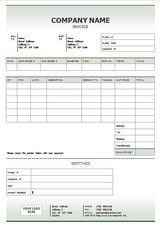 Canadian Invoice Template - Invoice Template