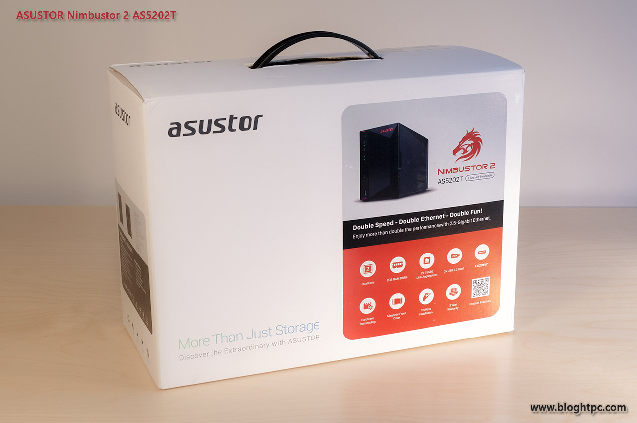Blog H T P C: Análisis Asustor Nimbustor 2 AS5202T