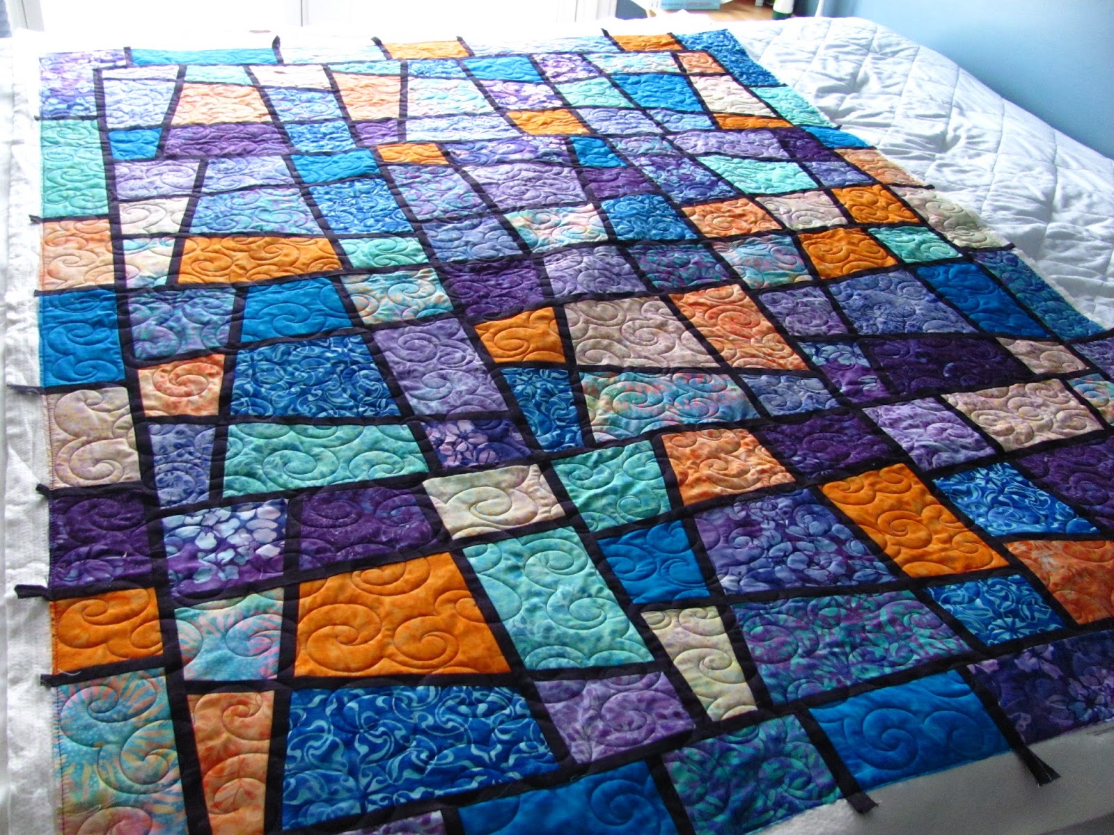 Stained Glass Quilt Pattern