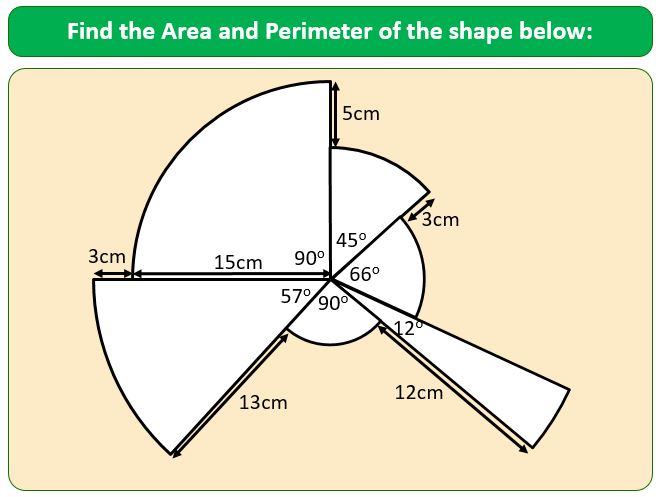 Like Teaching - Assume m is positive: Area and Arc Length of Sectors Puzzle