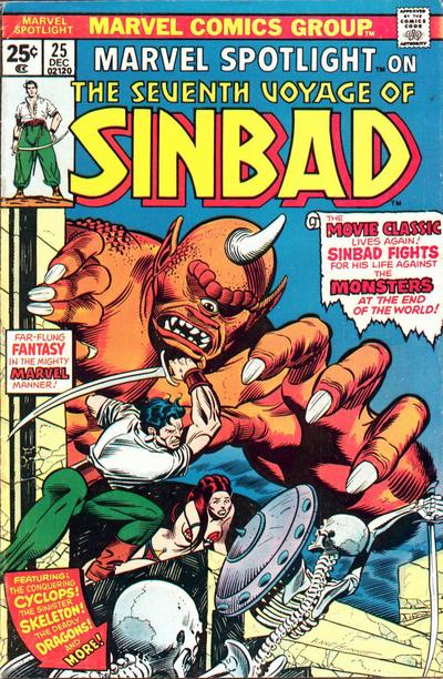 Dave's Comic Heroes Blog: Marvel At The Seventh Voyage Of Sinbad