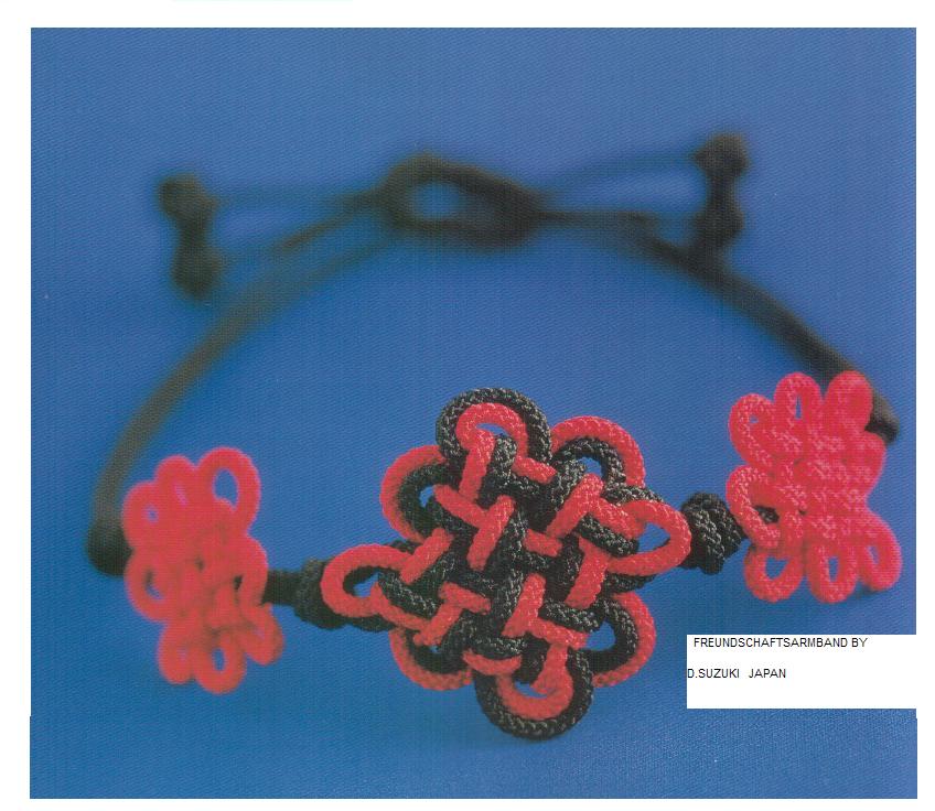 WIR BASTELN: Knoten aus Japan/ Knots from Japan
