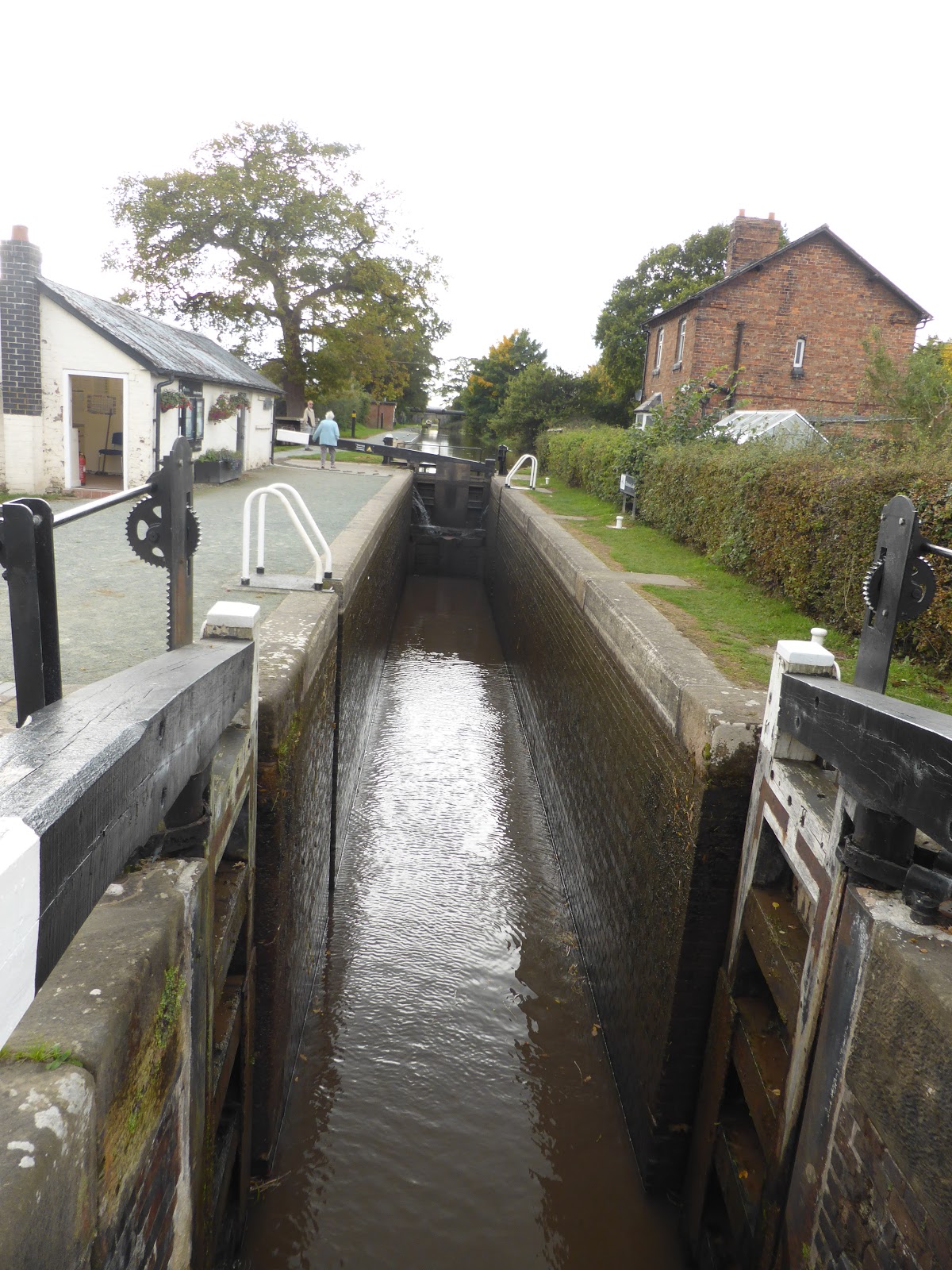 Narrowboat Chalkhill Blue - Locks: Locks: Llangollen Canal