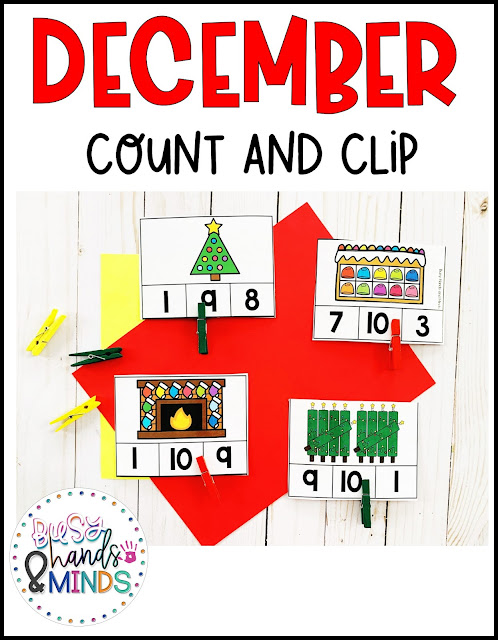 Christmas ABC Countdown- FREE- Preschool Pack | Busy Hands and Minds