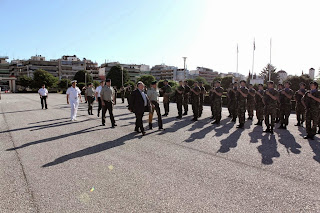 Επίσκεψη κ. ΑΝΥΕΘΑ στην 1Η ΣΤΡΑΤΙΑ‏ - ΣΤΡΑΤΙΩΤΙΚΑ ΘΕΜΑΤΑ... ΕΠ ΩΜΟΥ