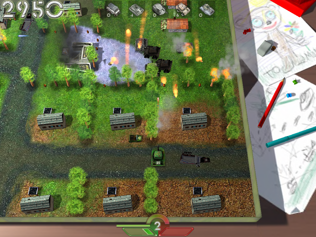 Chia se tong hop: Game bắn xe tăng Tank-O-Box nhẹ và hay nhất cho máy tính