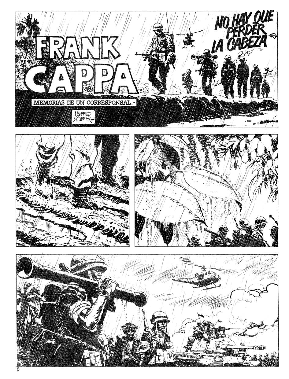 UN UNIVERSO DE VIÑETAS: 1981- FRANK CAPPA – Manfred Sommer