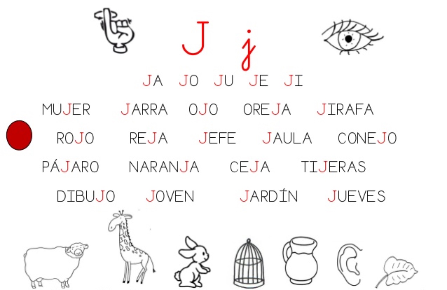 PASITO A PASITO : JA, JE, JI, JO, JU, GE, GI