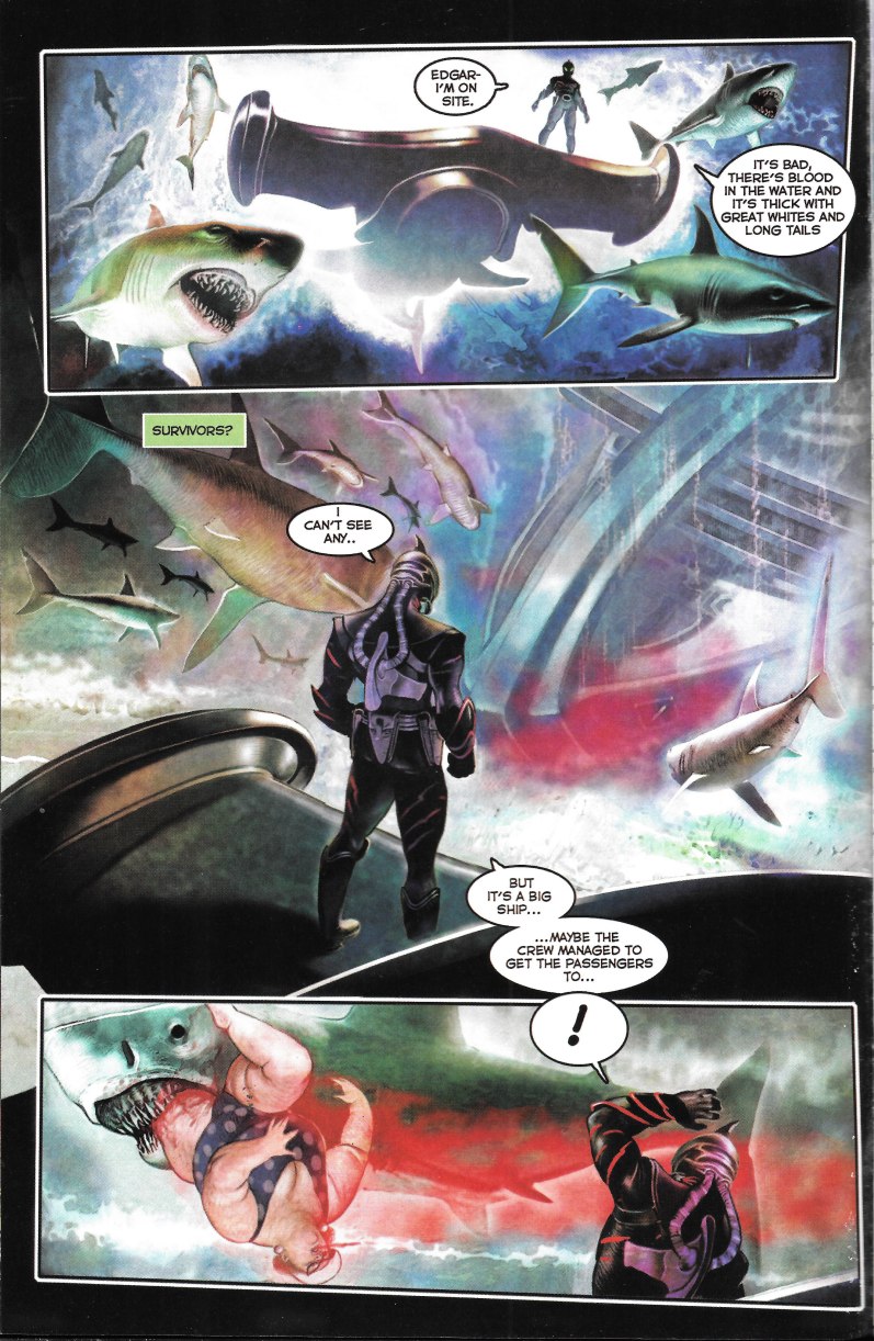 Shark Man Comic