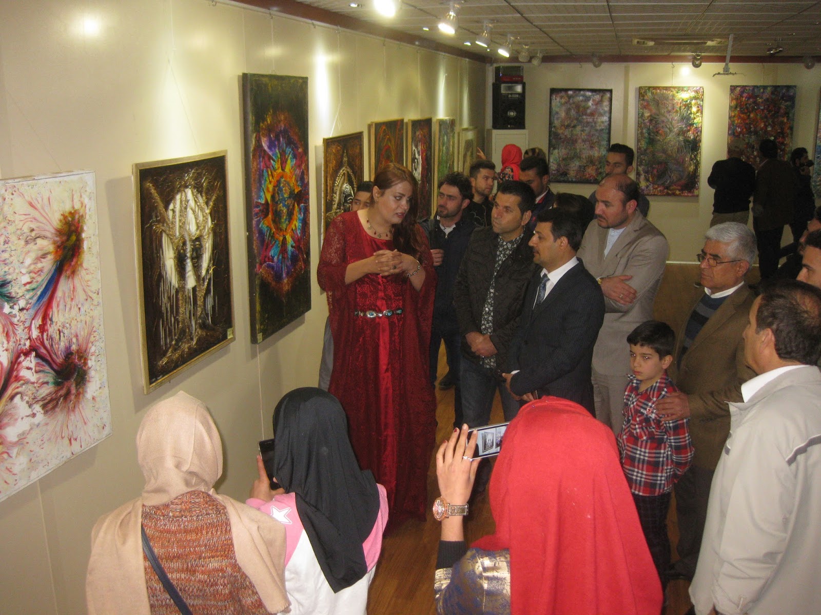 kurdistanart: THE PERSONAL EXHIBITION by Sara Talaei or Sunny Sara ...
