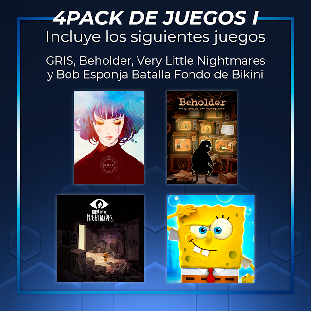 4 Pack de Juegos (I)