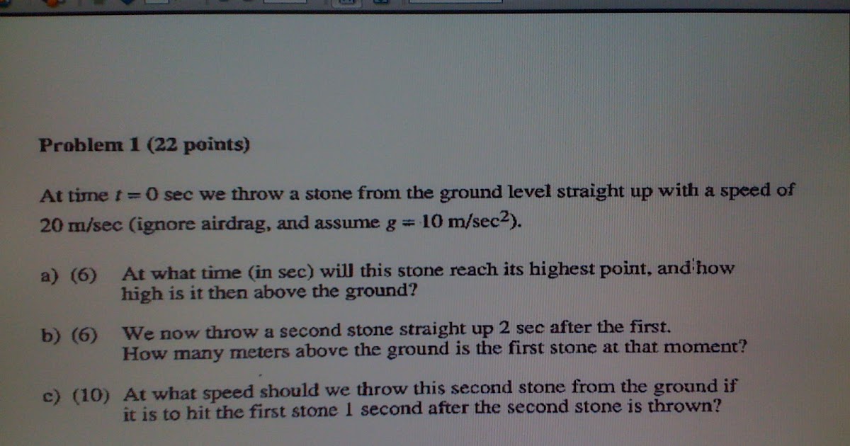 EDUBlog: Massachusetts Institute Of Technology(MIT) Exam Paper