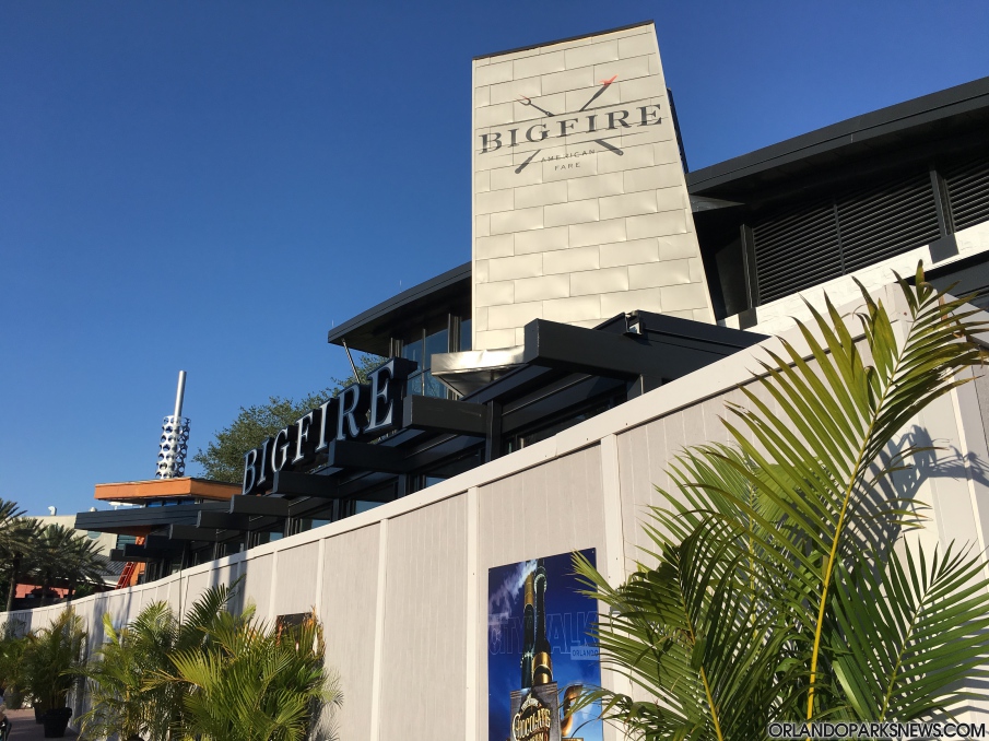 Universal CityWalk Update: New Bigfire Restaurant Takes Shape - Orlando ...