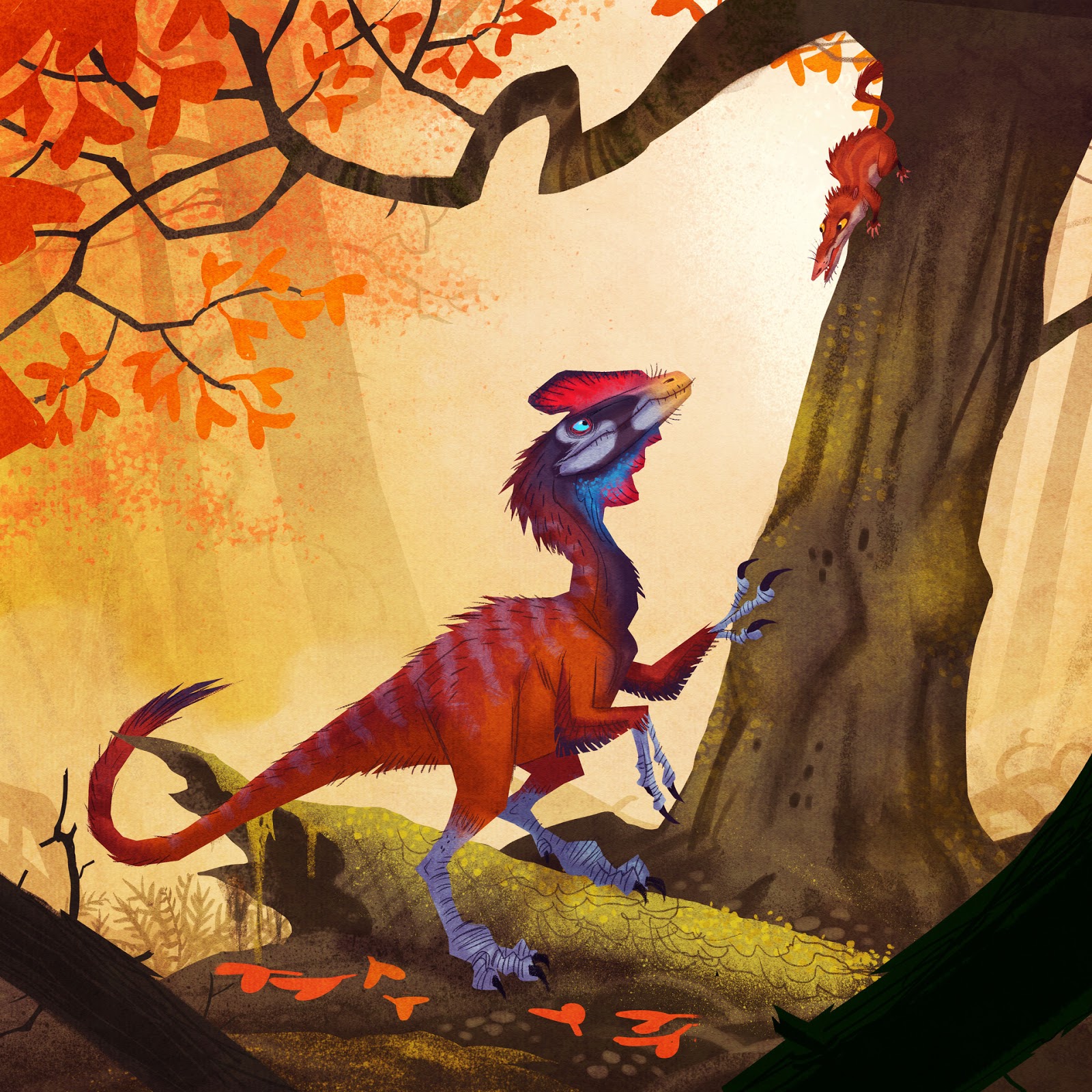 a mesozoic field guide: Guanlong