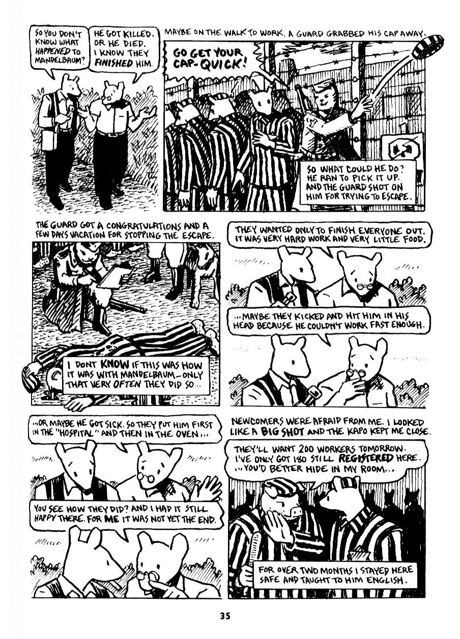 Black & White and Bronze!: Maus: A Survivor's Tale. And Here My ...