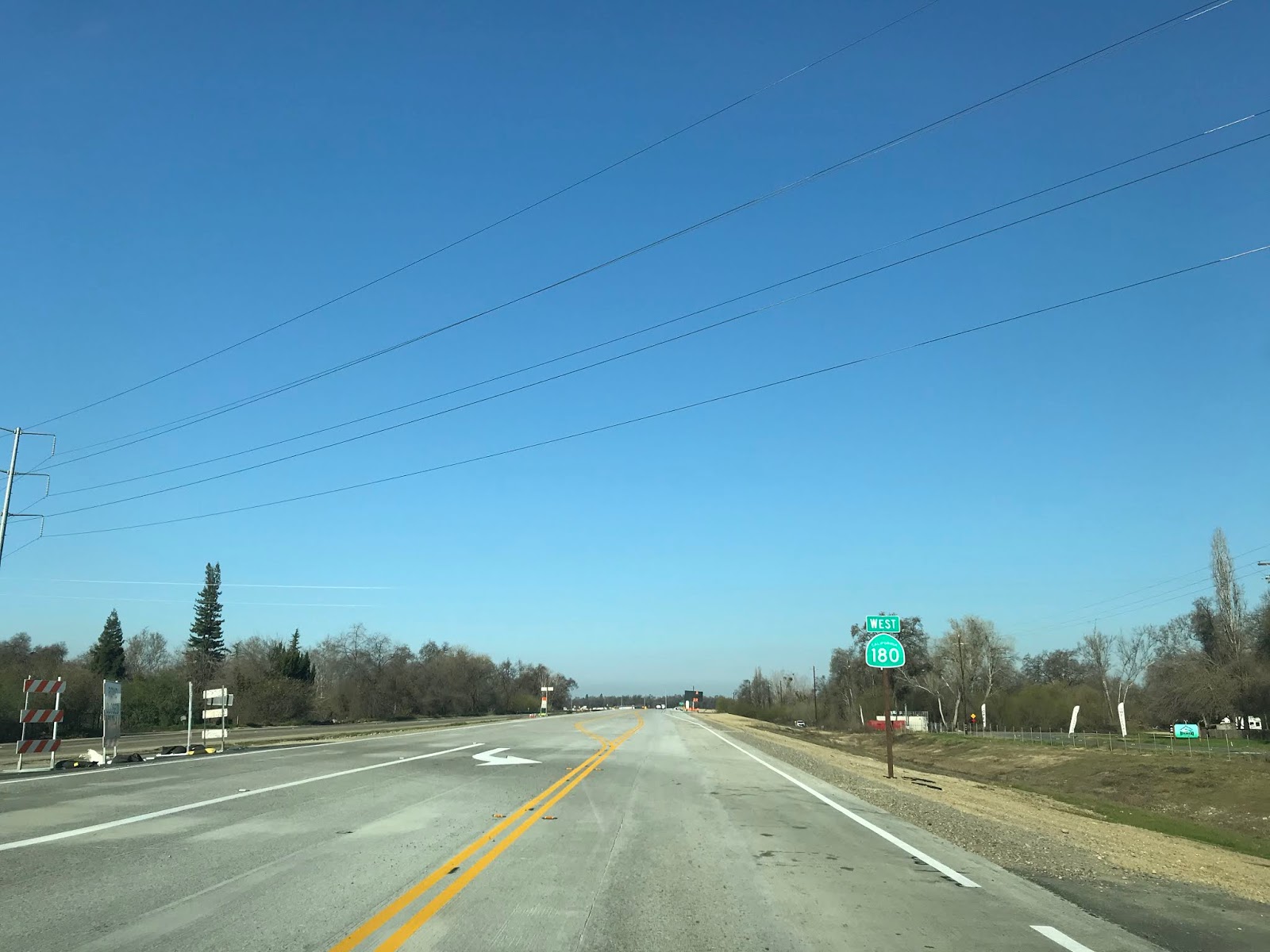 California State Route 180 Kings Canyon Expressway expansion opening ...
