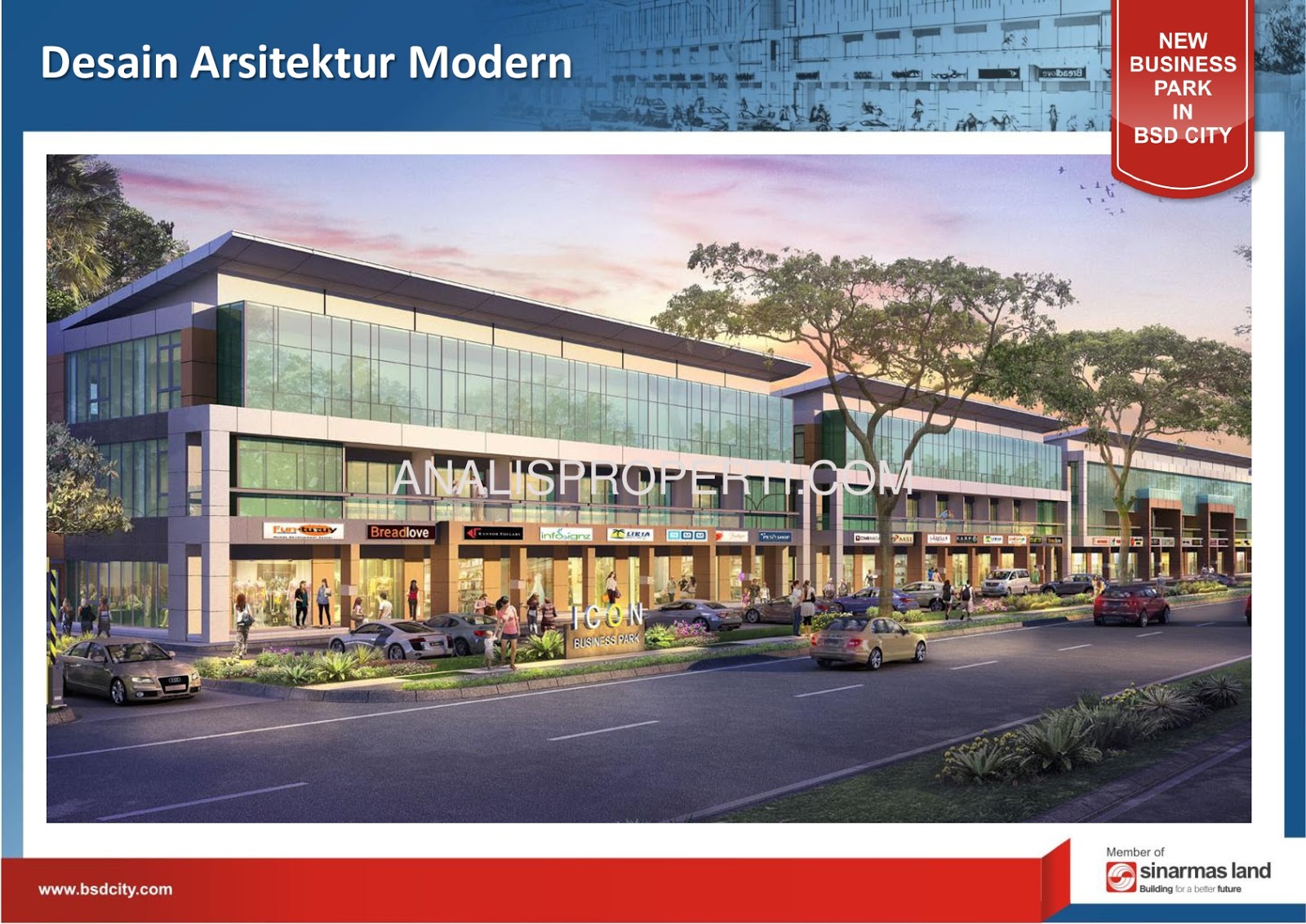 The Icon Business Park BSD City, Ruko Terbaru di Depan Universitas ...