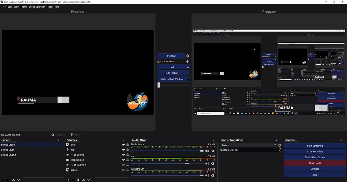 How to Change Your OBS Default Display so that it is more convenient ...