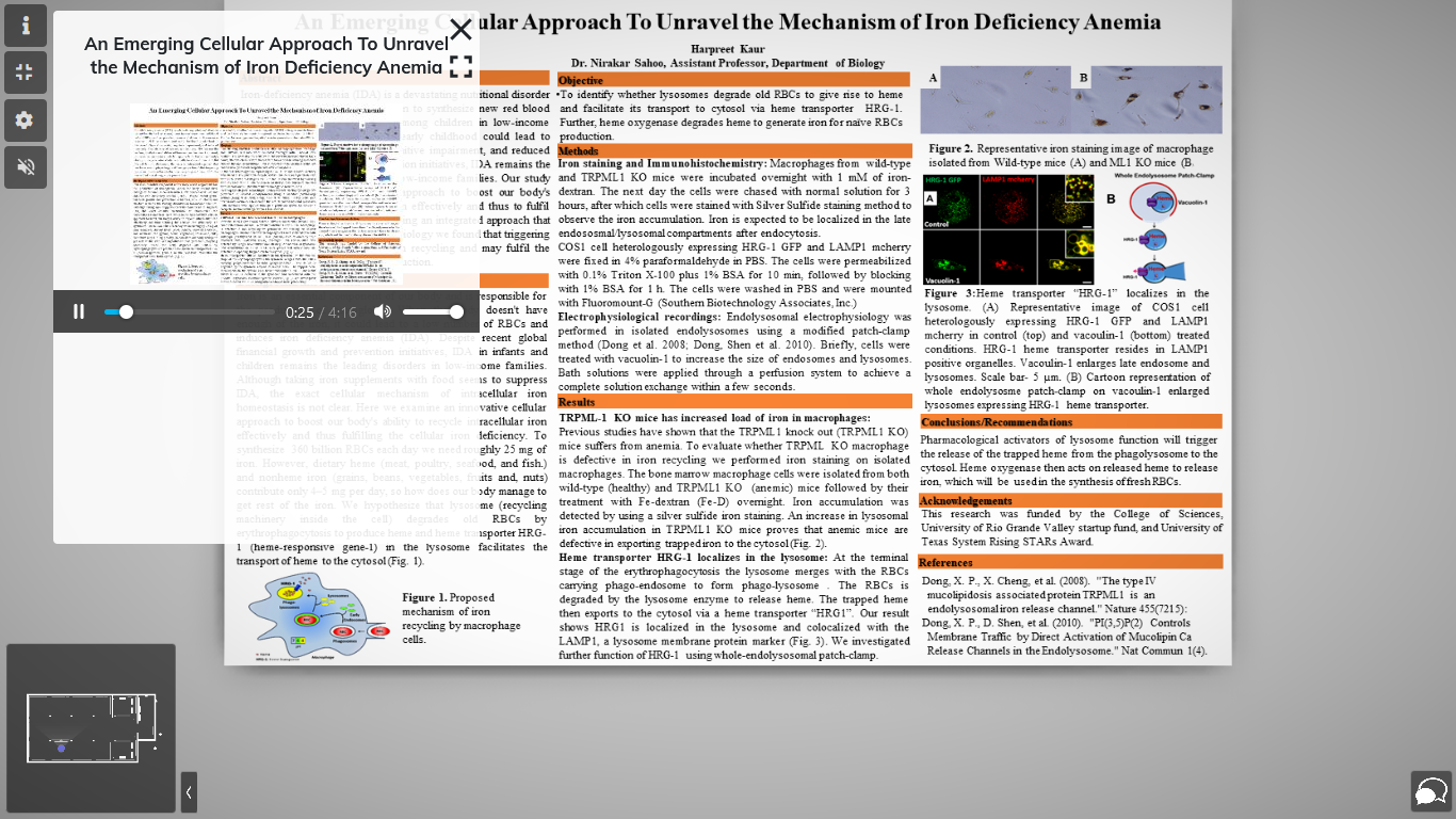 Better Posters: Poster sessions in street view: Review of Artsteps