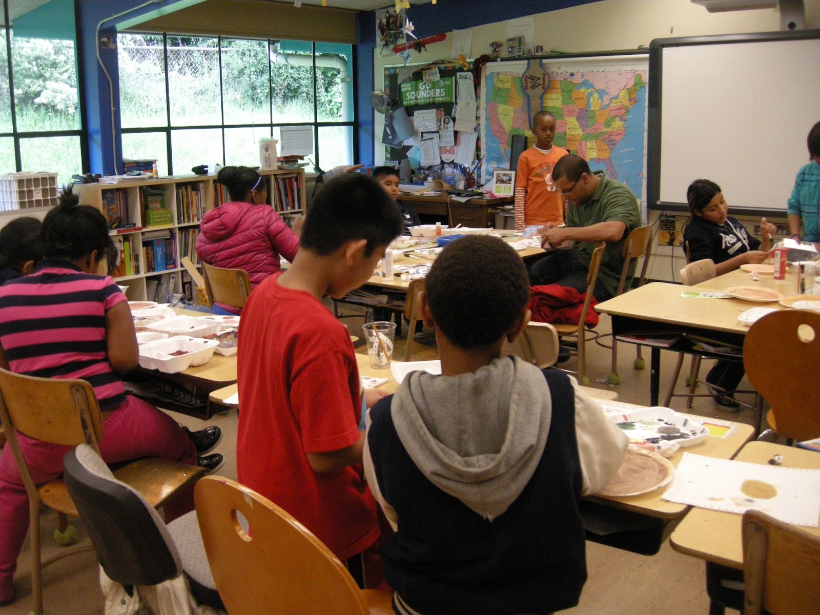 SPS Northgate Elementary Artists at Work: Learning How To Mix Skin ...