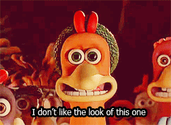 A Fuga das Galinhas - Cia dos Gifs