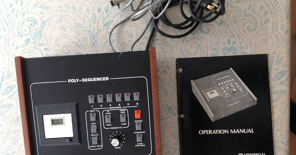 MATRIXSYNTH: Sequential Circuits Poly-sequencer 1005 SN 326
