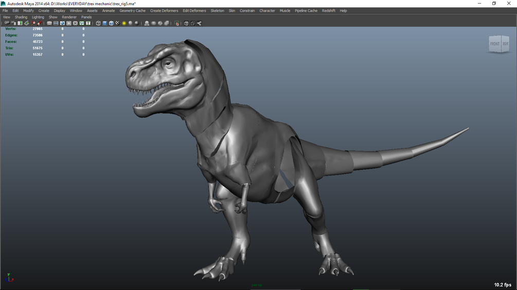 Animation Buffet: T Rex