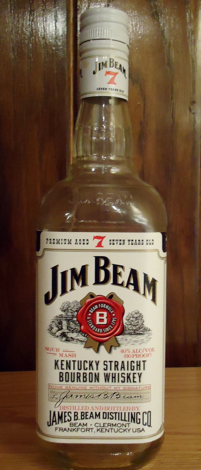 Cheap Bourbon Whiskey & Pearlsnap Shirts: Jim Beam - 7 year