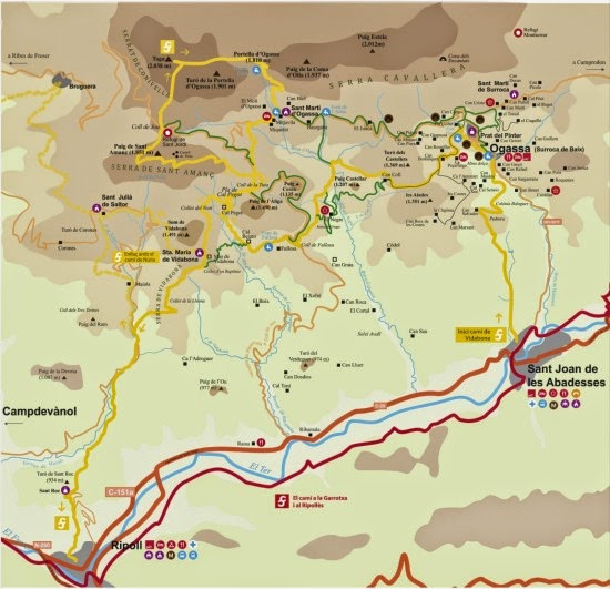 ELS PIRINEUS CATALANS: RUTES