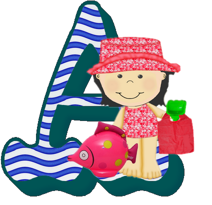 Abecedario de Verano con niños. Summer Alphabet with Children. - Oh my ...