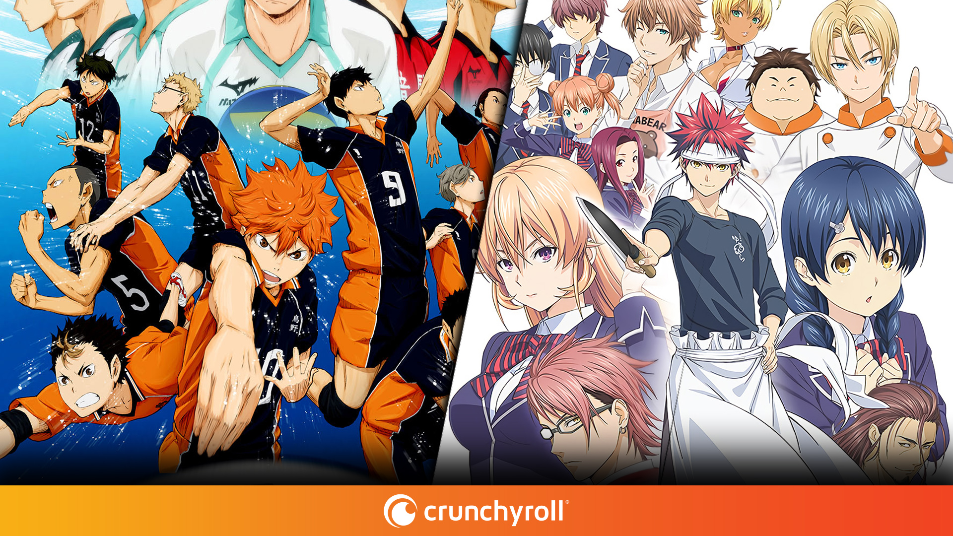 Crunchyroll: OVAs de Food Wars! e Haikyu!! chegam ao catálogo - TVLaint ...