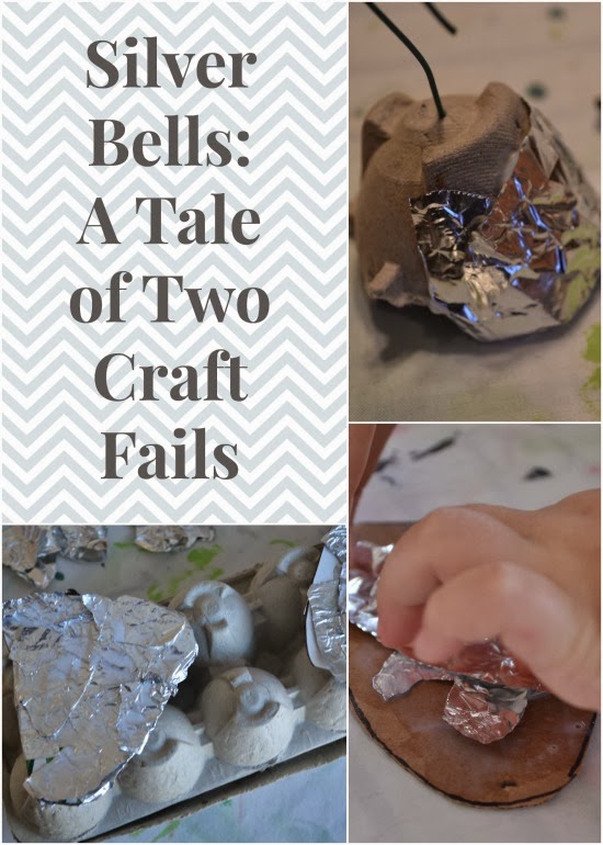 Silver Bells ~ A Tale of Two Craft Fails - Creative Family Fun